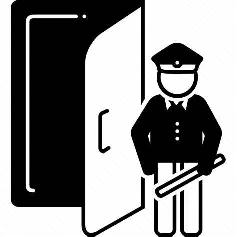 Doorkeeper Doorman Servant Service Icon Download On Iconfinder
