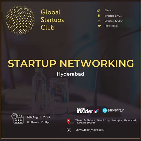 Sujal Jadhav On Linkedin Event Startup Networking Hyderabad