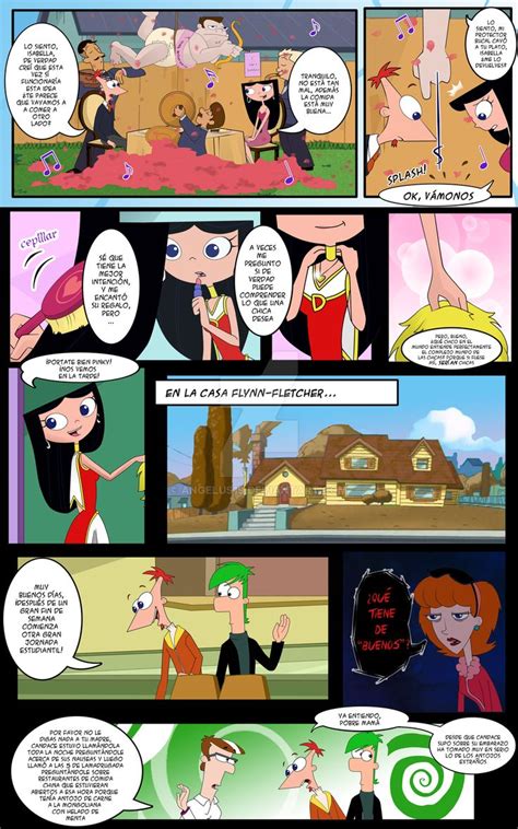 Phineas Y Ferb Caos En El Tiempo Parte Marvel Cartoons Phineas And Isabella Phineas