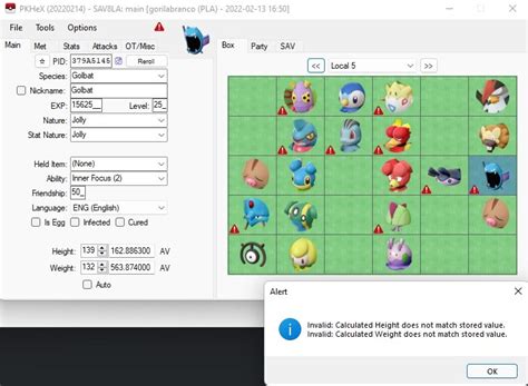 Pkhex New Update Legality Errors Contribution Page Page 10 Pkhex Project Pokemon Forums