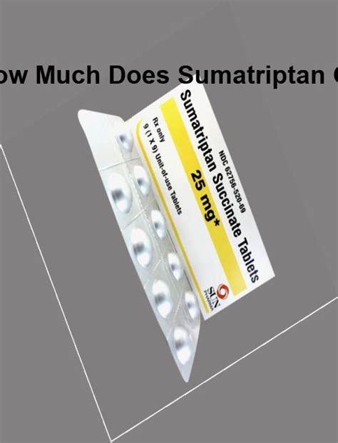 Sumatriptan Succinate Cost How Much Does Sumatriptan Cost Free