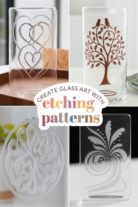 Create Stunning Glass Art With Beginner Etching Patterns Craftering