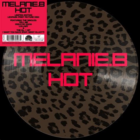 Melanie B Hot 1lp Limited Edition Leopard Print Picture Disc