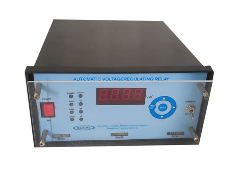 Single Phase Automatic Voltage Regulating Relay At ₹ 6000 Piece In Bengaluru