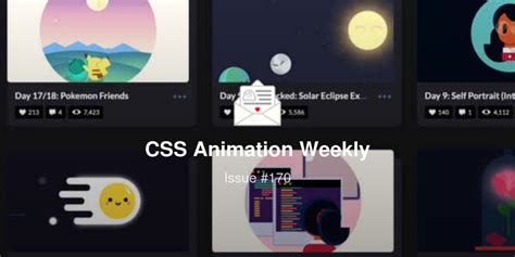 Css Animation Weekly 170 Css Animation Weekly