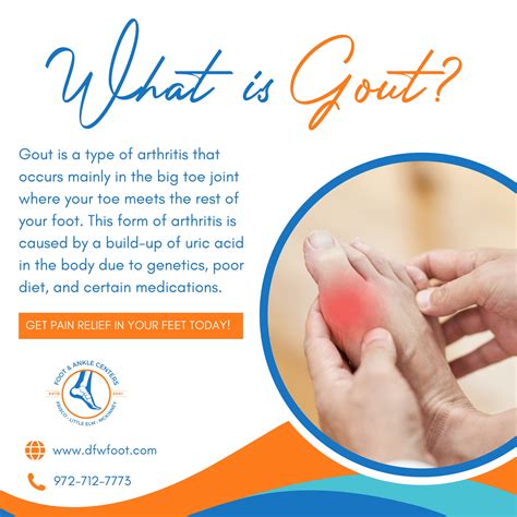 What Is Gout And Foot And Ankle Complications In Frisco Little Elm And Mckinney Foot And Ankle