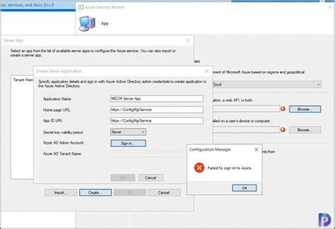 Fix Sccm Cmg Failed To Sign In To Azure Error