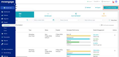 Log In To Your Moengage Dashboard And Navigate To Campaigns → Templates