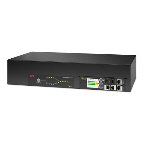 Apc Ap4424a Rack Ats 230v 32a Iec 309 In 16 C13 2 C19 Out Ap4424a Devicedeal