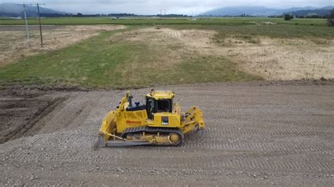 Here Are Some Shots From Early December Of Us Breaking Ground On A New Vineyard Development For