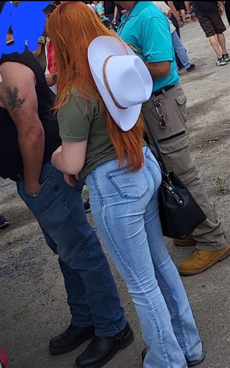 Beautiful Redhead Cowgirl Tight Jeans Faceshoot Tight Jeans Forum