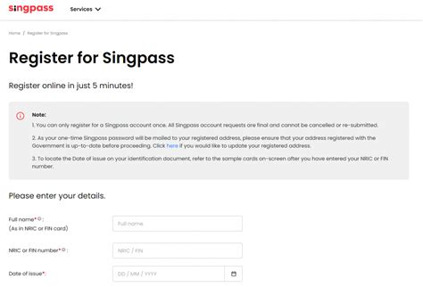 The Complete Guide On Singpass Id