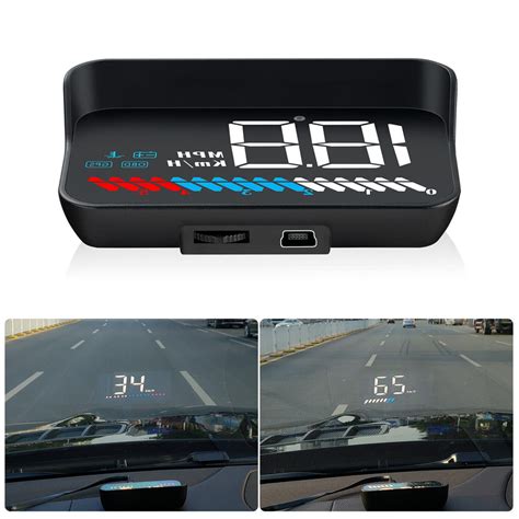 Gps M7 Hud Car Obd2 Head Up Display Gps With Lens Hood Hud Windshield Projector