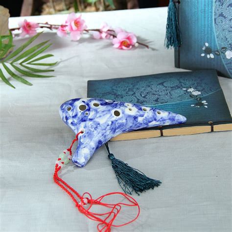 12 홀 S F 오카리나 백운석 플루트 상자 클래식 전문 악기ocarina Fluteprofessional Fluteflute Professional Aliexpress