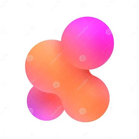3d pink liquid blobs stock illustration illustration of liquid 297299512