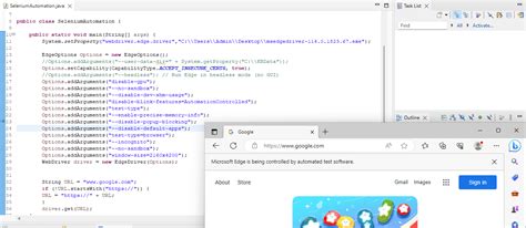 unable to launch edge webdriver microsoft qanda