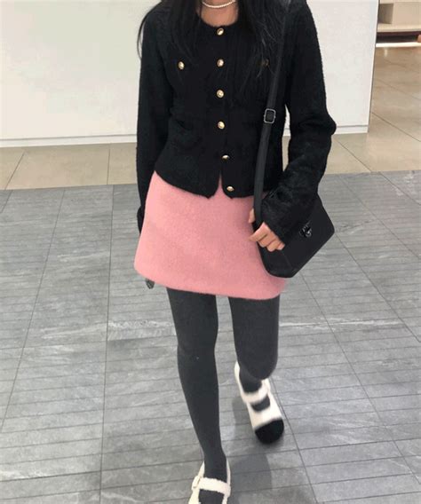 딥체리 겨울 감성💓 그레이 면 타이즈 회색 차콜 팬티스타킹