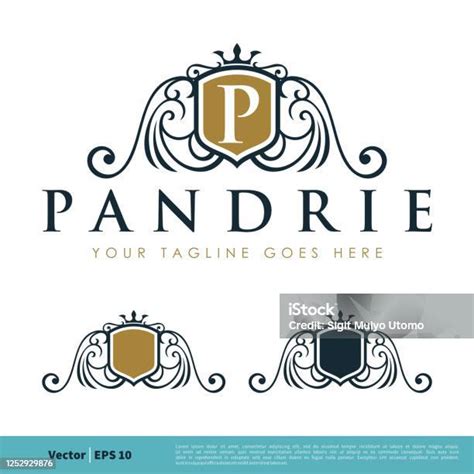 장식 크레스트 프레임 초기 로고 벡터 템플릿 일러스트 디자인 벡터 Eps 10 개념에 대한 스톡 벡터 아트 및 기타 이미지 개념 고전 양식 고풍스런 Istock