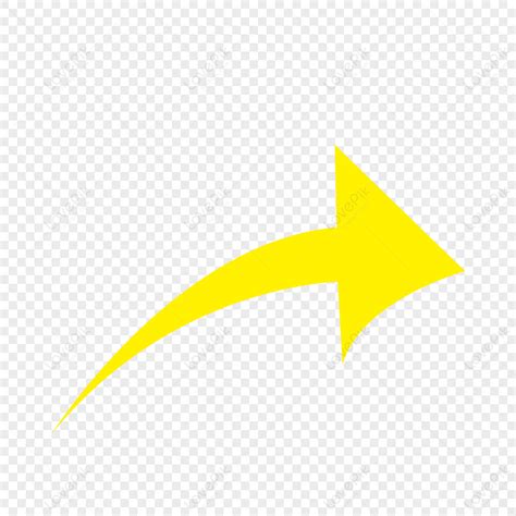 노란색 화살표 일러스트 클립 아트 노랑 아름다운 Png 일러스트 무료 다운로드 Lovepik