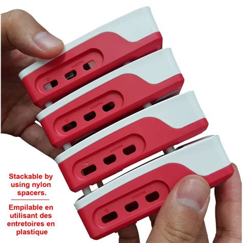 Boîtier Officiel Raspberry Pi 5 Noir Et Gris