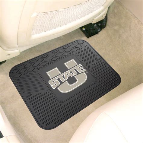 Sierra 2500 Utility Mat With Utah State University Logo Black Universal Some Adaptation May