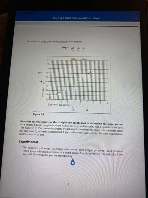 solved date name lab instructor experiment 2 graphing