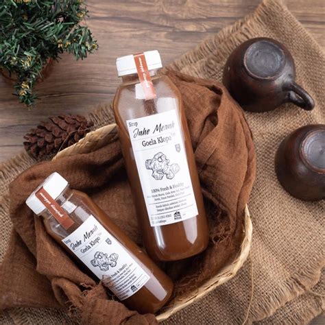 Cetak Stiker Label Jahe Merah Gratis Desain And Moq Rendah