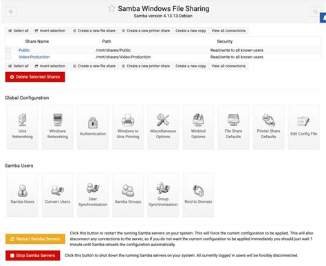 Samba File Server Our Home Lab
