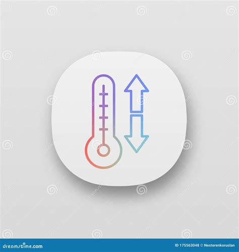 Climate Control App Icon Stock Vector Illustration Of Digital 175563048