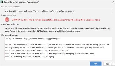 Q A PyCharm安装包失败的解决办法建议收藏 腾讯云开发者社区 腾讯云