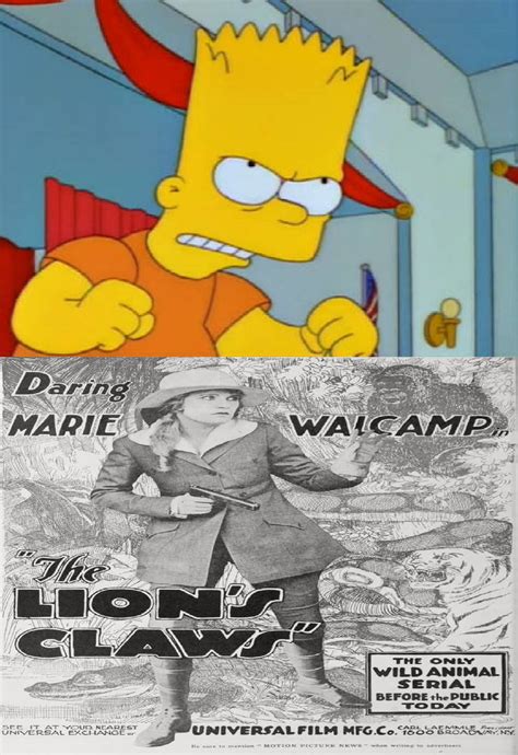 Bart Simpson Hates The Lions Claws By Perro2017 On Deviantart