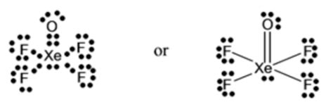 Xeof4 Lewis Structure How To Draw The Lewis Structure