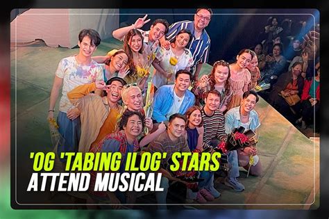 Original Tabing Ilog Stars Show Support For Musical Abs Cbn
