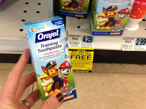 Orajel Training Toothpaste Just 065 At Rite Aid Living Rich With
