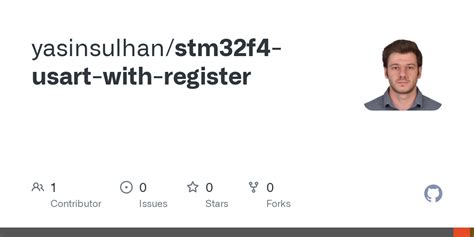 GitHub Yasinsulhan Stm32f4 Usart With Register
