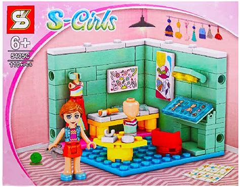 خرید لگو «دخترانه تم خانه Sy Block S Girls House Theme Lego 5405c
