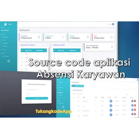 Jual Source Code Aplikasi Absensi Karyawan Kab Bogor Tukangkodeapp