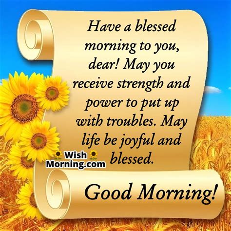 Good Morning Prayer Messages For A Blessed And Peaceful Day Wish Morning