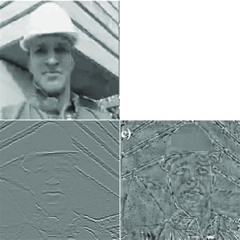 The Test Sequence Foreman A A Predicted Frame From Sequence Foreman