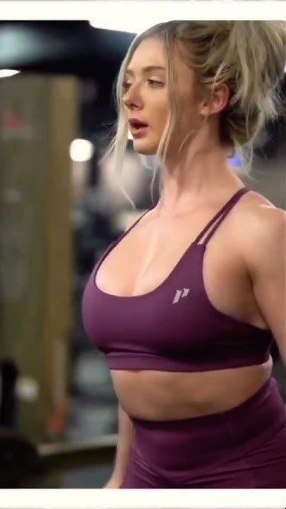 Gym Fitness 🍑🥵 Female Fitness Gym Motivation 💪 Workout Status 🔥 Gym