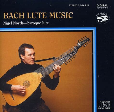 Nigel North Bach Lute Music Music And Performance Cd