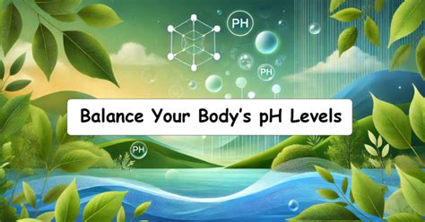 How To Balance Your Bodys Ph Levels For Optimal Health Craig Brockie