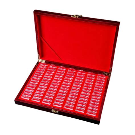 소장용 뚜껑이 있는 동전 캡슐 홀더 골판지 나무 보관함보관함 And 쓰레기통 Aliexpress