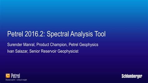 Spectralanalysistool694788201694788201pptx