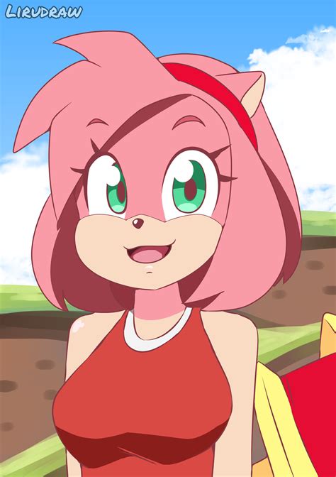 Amy Rose By Lirudraw On Deviantart