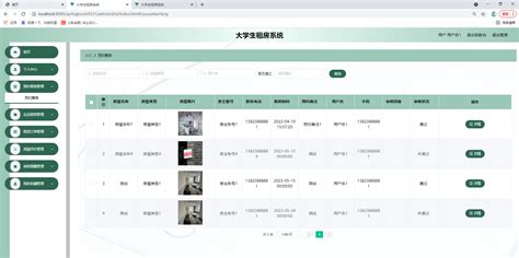 java基于springboot vue的房屋租赁管理系统、大学生租房管理系统，附源码 数据库 lw文档 ppt 基于springboot