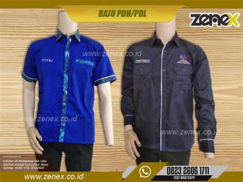 Desain Baju Pdh Online Zenex Konveksi