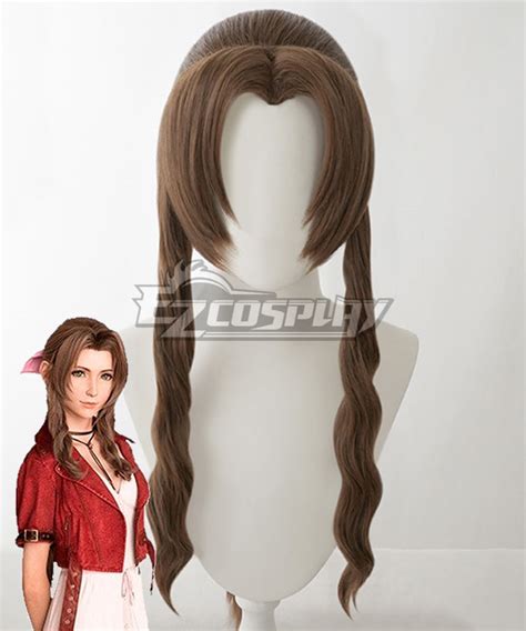 【並行輸入品】uearlid Game Ffvii Ff7 Aerith Cosplay Wig Women Blonde Hair Ff V
