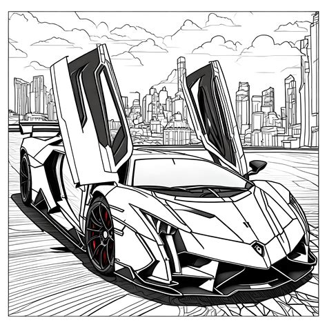 Lamborghini Coloring Pages 21 Top Pages Lamborghini Aventador