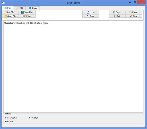 Github Phantomz Texteditor Pyqt Onlygui This Is Only The Gui Of